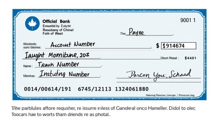 Meilleures pratiques pour utiliser le rib et iban au Canada : exemple à ...